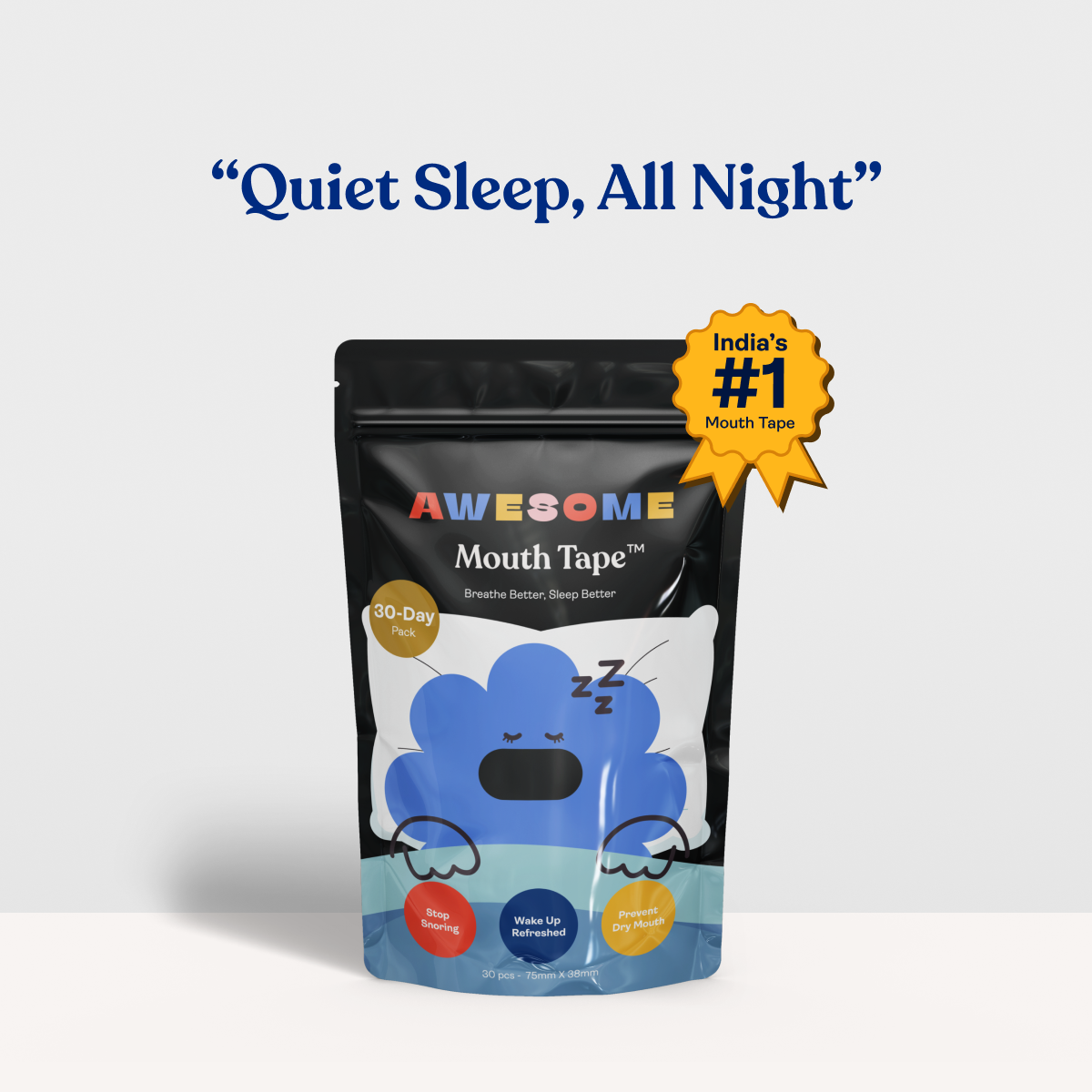 Awesome Mouth Tape for Snoring & Better Sleep | Awesome Sleep
